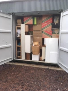 Using your self storage space effectively